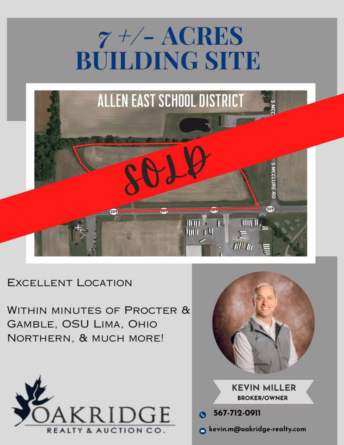 7 +/- Acre Building Site - Oakridge Land & Farm