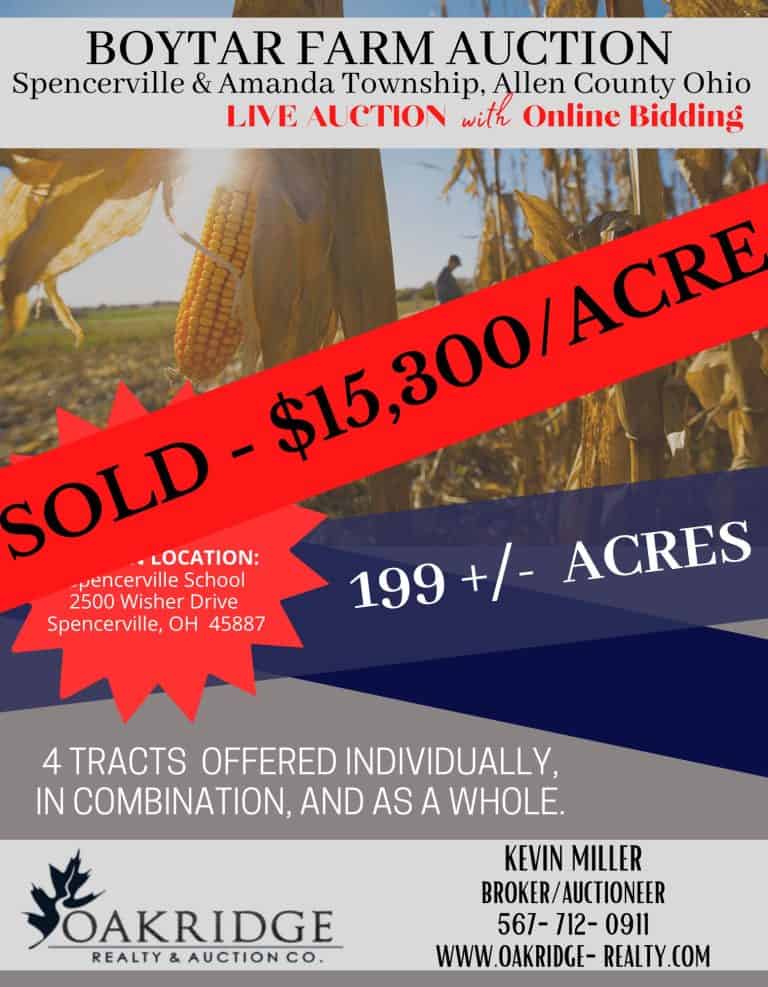 Land Auctions | Oakridge Land & Farm